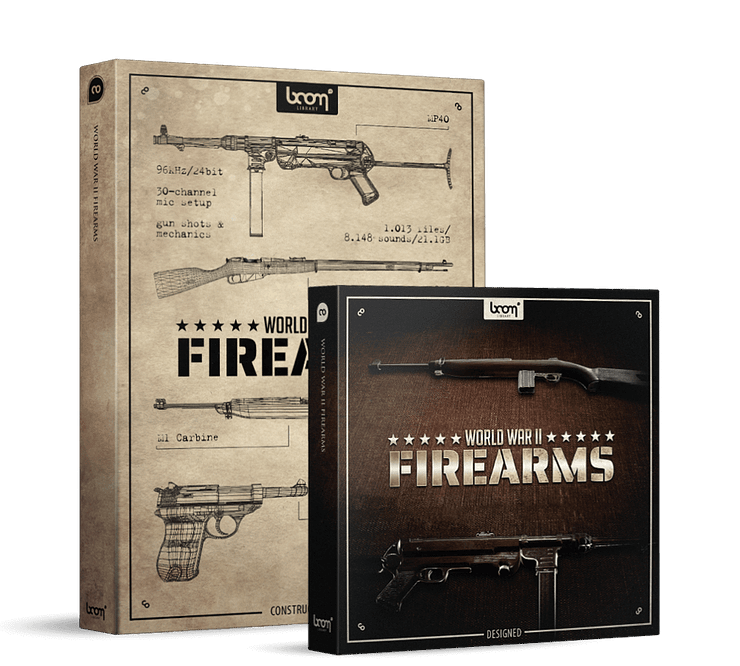 Boom Library Boom World War II Firearms Bundle — Cherubini Store SRL